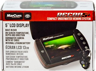 Обзор MARCUM RECON 5 PLUS. Подводная видеокамера с пятидюймовым ...